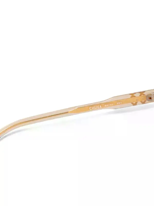 Vintage Embellished Square-frame Sunglasses