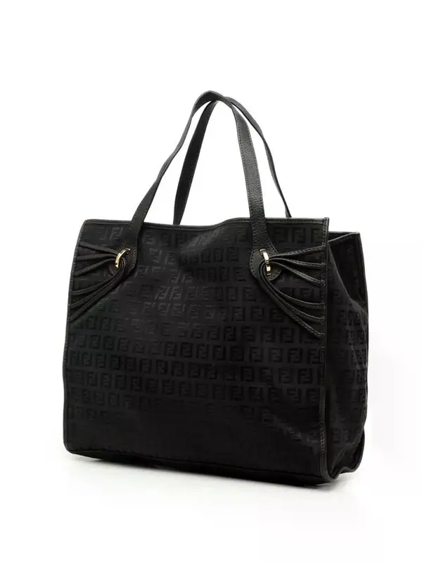 Fendi Zucchino Canvas Tote Bag