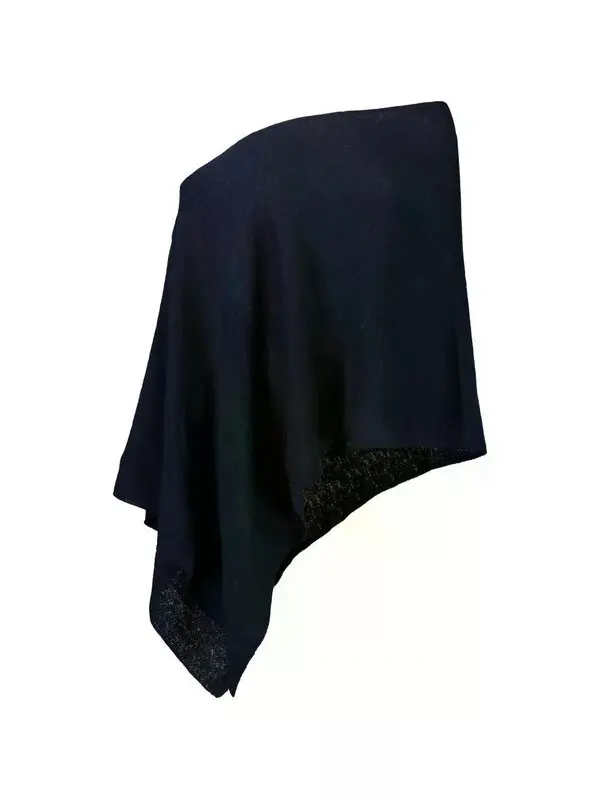 Minnie Rose Cashmere Ruana Poncho