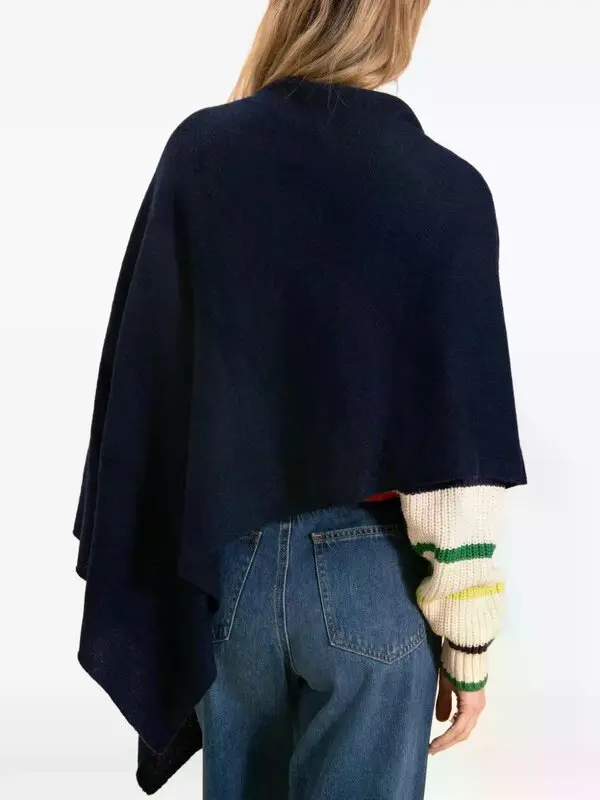 Minnie Rose Cashmere Ruana Poncho