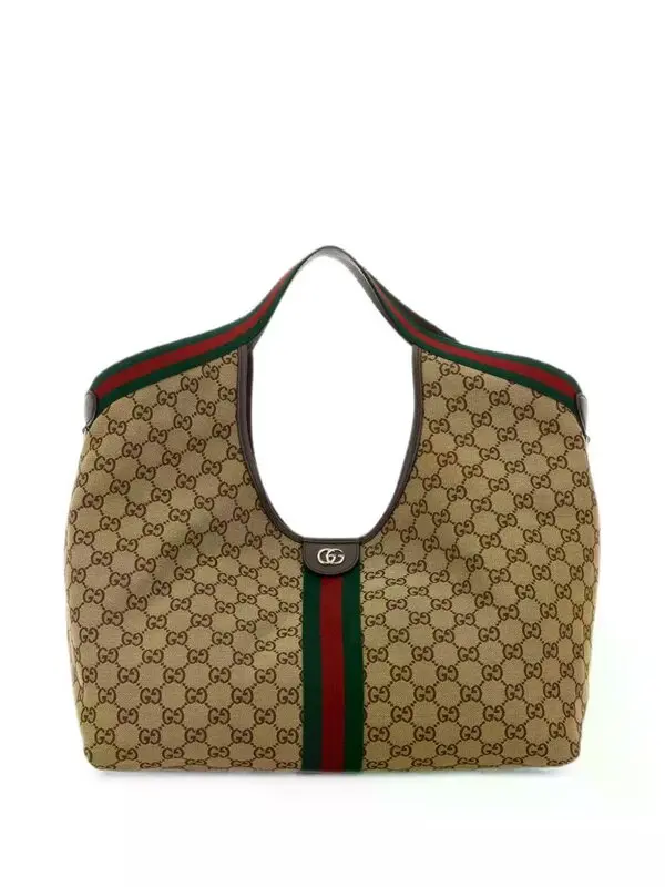 Gucci Gg Supreme Canvas Tote Bag