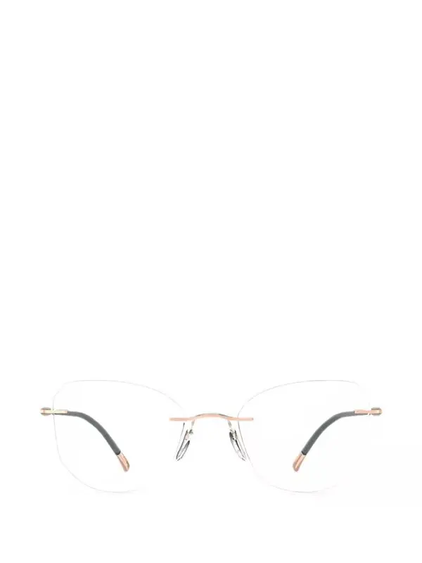 SILHOUETTE Rimless Geometric-frame Eyeglasses
