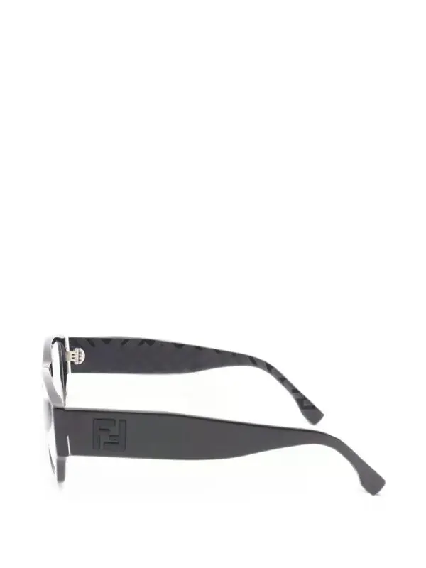 Fendi Ff Rectangle Frame Eyeglasses