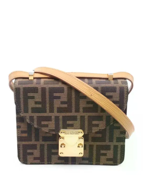 Fendi Zucca Monogram Cross Body Bag