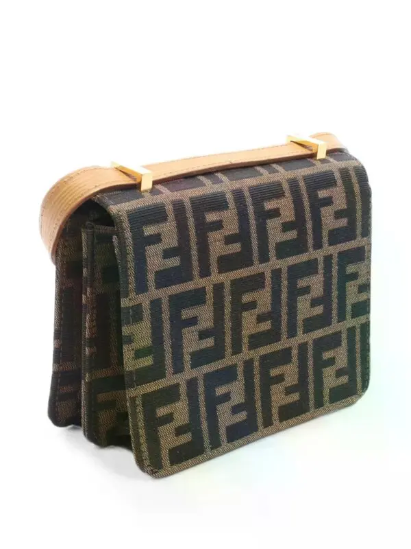 Fendi Zucca Monogram Cross Body Bag