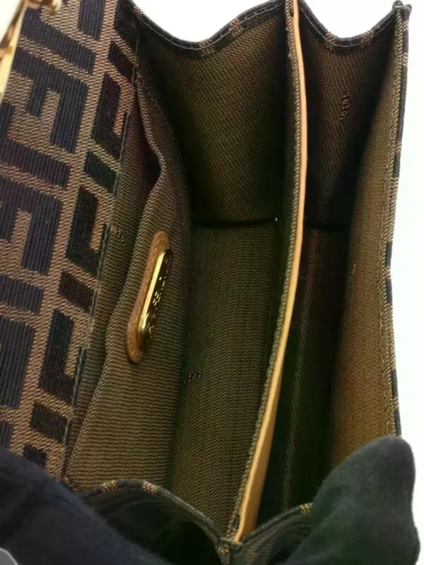 Fendi Zucca Monogram Cross Body Bag