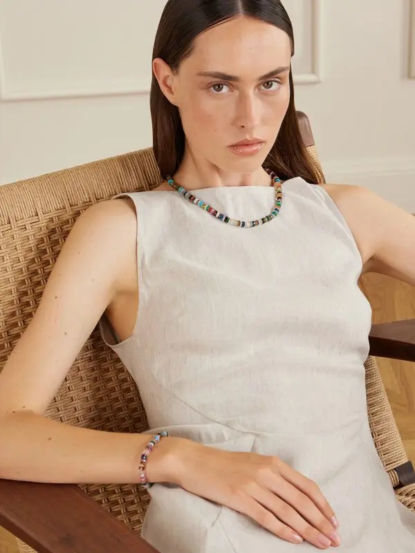 Jia Jia 14k Gold Gemstone Necklace
