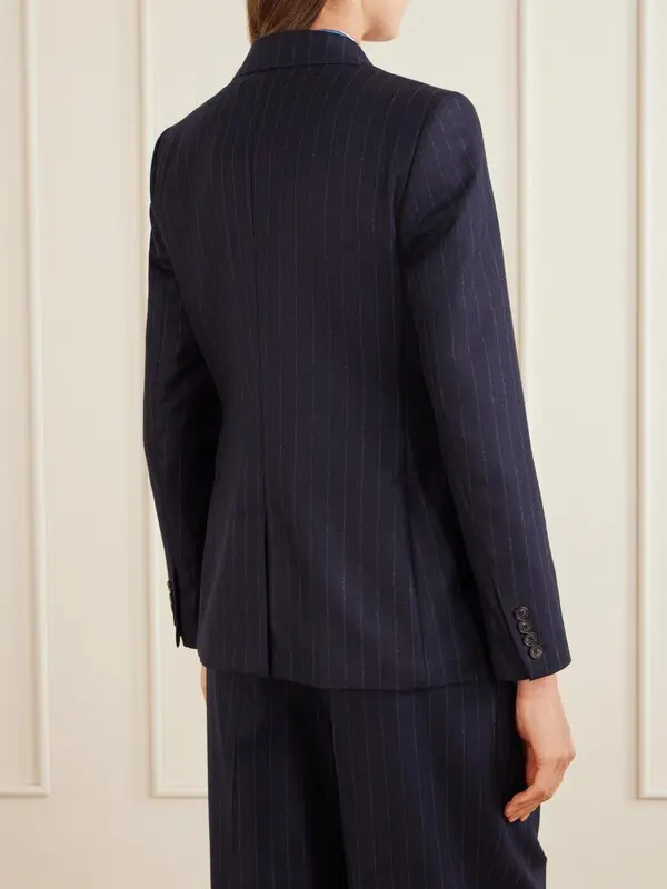 Polo Ralph Lauren Pinstriped Wool Blazer