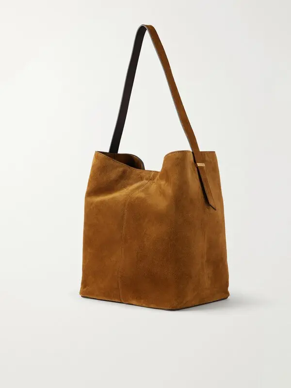 METIER Tilt 22 Suede Shoulder Bag