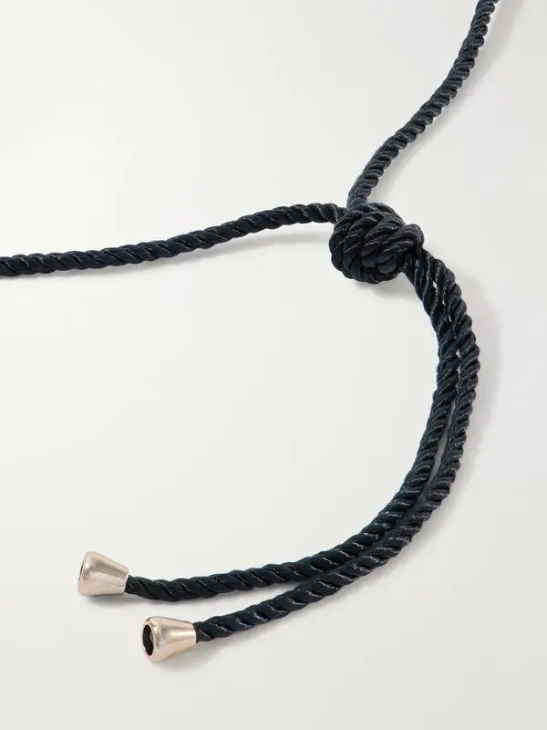 JENNIFER BEHR Rhodes Silver-tone Shell Necklace