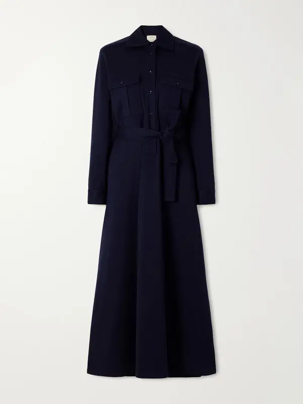 Giuliva Heritage The Dora Wool-jersey Midi Dress