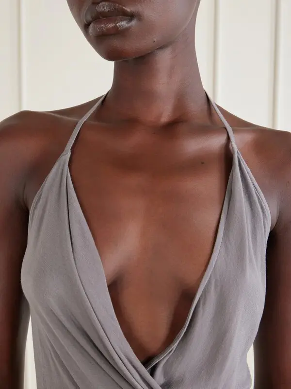 Rick Owens Draped Jersey Tank