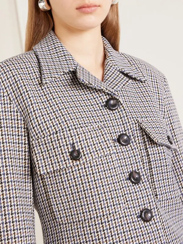 Veronica Beard Houndstooth Jacquard Blazer