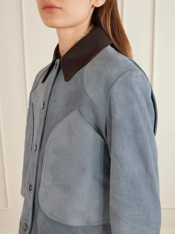 Veronica Beard Walters Suede Jacket