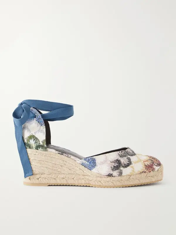 Missoni Eva 60 Braided Wedge Sandals