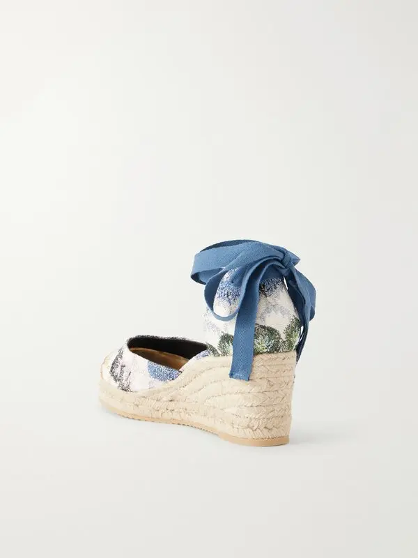 Missoni Eva 60 Braided Wedge Sandals