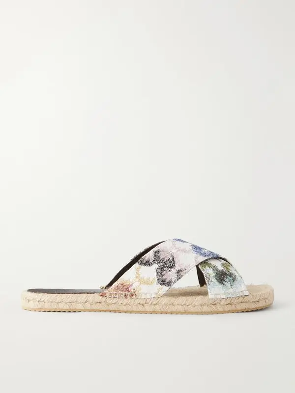 Missoni Harlow Braided Flat Sandals