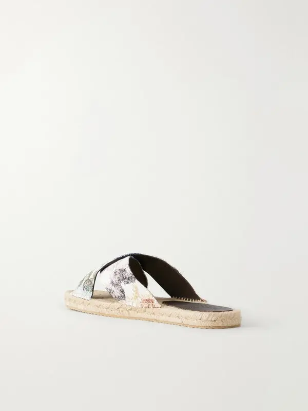 Missoni Harlow Braided Flat Sandals