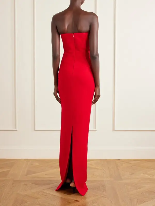 ILKYAZ OZEL Ecliptica Crepe Gown