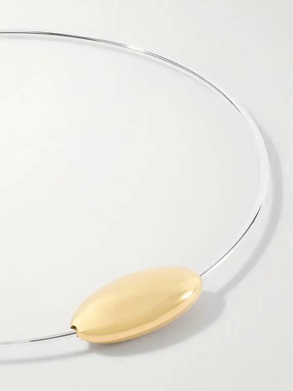 Lié Studio The Scarlet Gold-plated Necklace