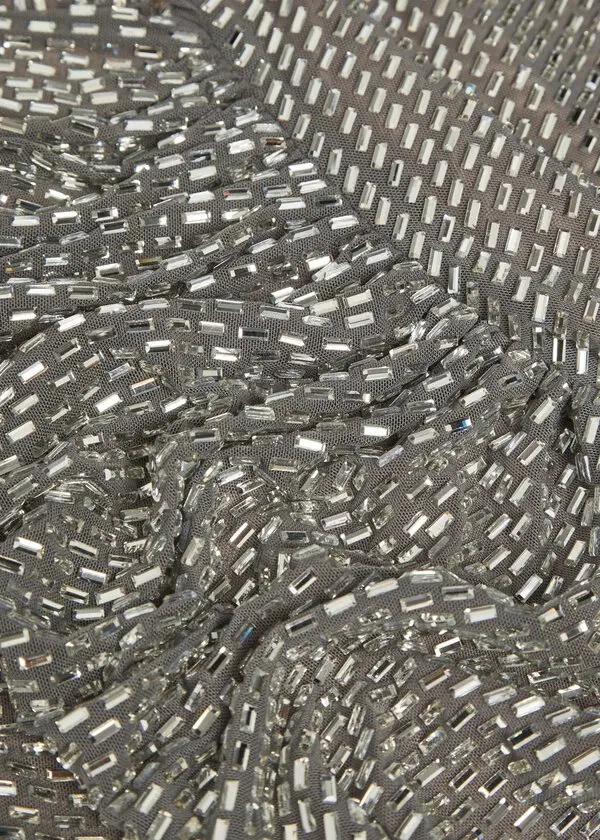 SELF-PORTRAIT Rhinestone-embellished Maxi Dress