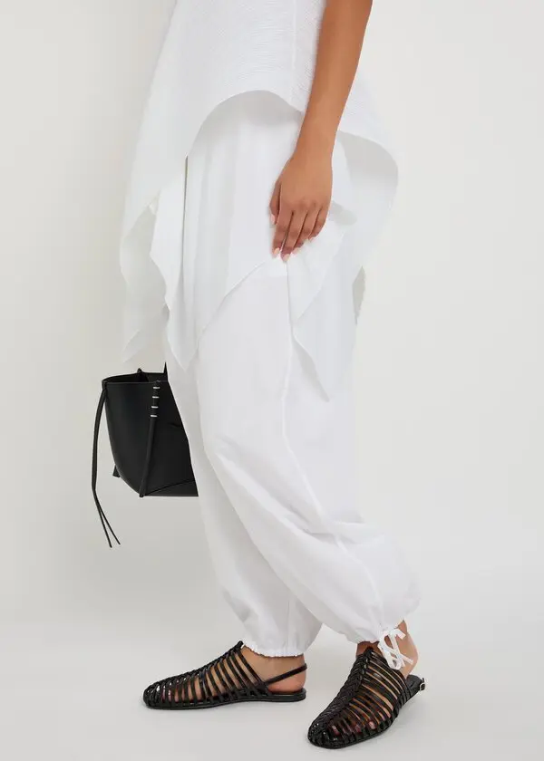 JW Anderson Pleated Asymmetric Chiffon Top