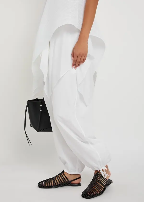 JW Anderson Pleated Asymmetric Chiffon Top