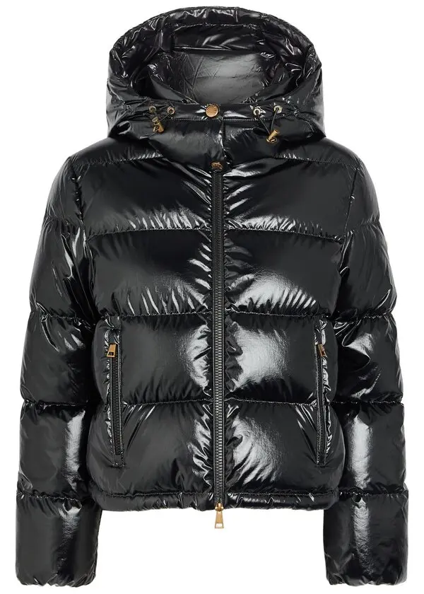 Moncler Niveole Padded Hooded Nylon Jacket