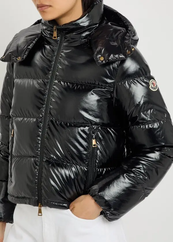 Moncler Niveole Padded Hooded Nylon Jacket