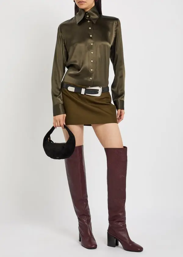 Khaite Ivy Silk Shirt