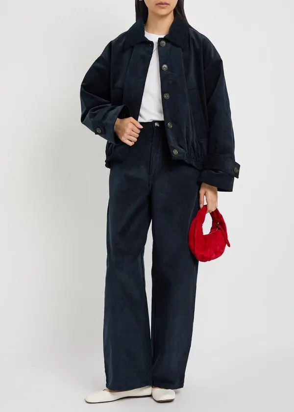 RÓHE Berber Barrel-leg Corduroy Trousers