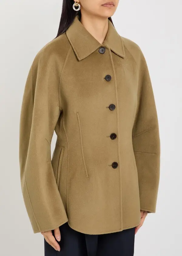 RÓHE Sculpted Wool And Cashmere-blend Jacket