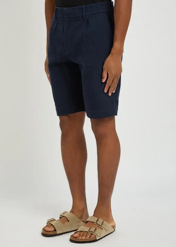 CHE Ché Textured Cotton Shorts