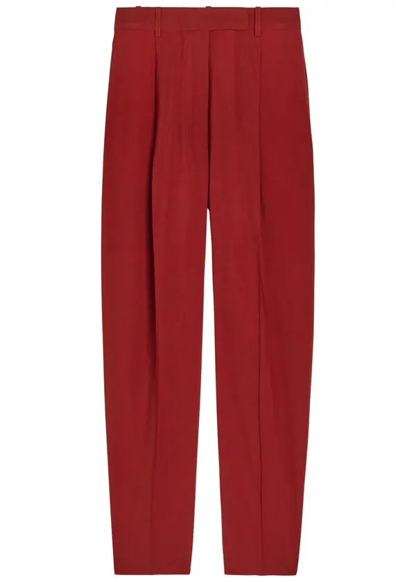 RÓHE Daria Pleated Wool Trousers
