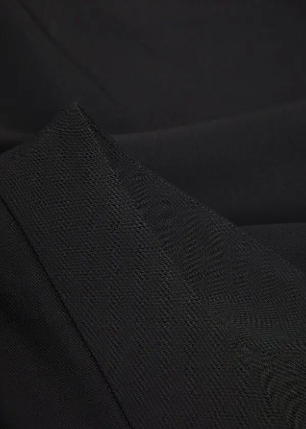 RÓHE Asymmetric Off-the-shoulder Top With Lapel Detail