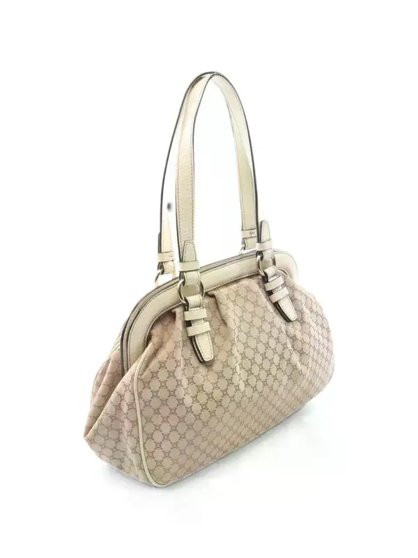 Celine 2010s Macadam Shoulder Bag