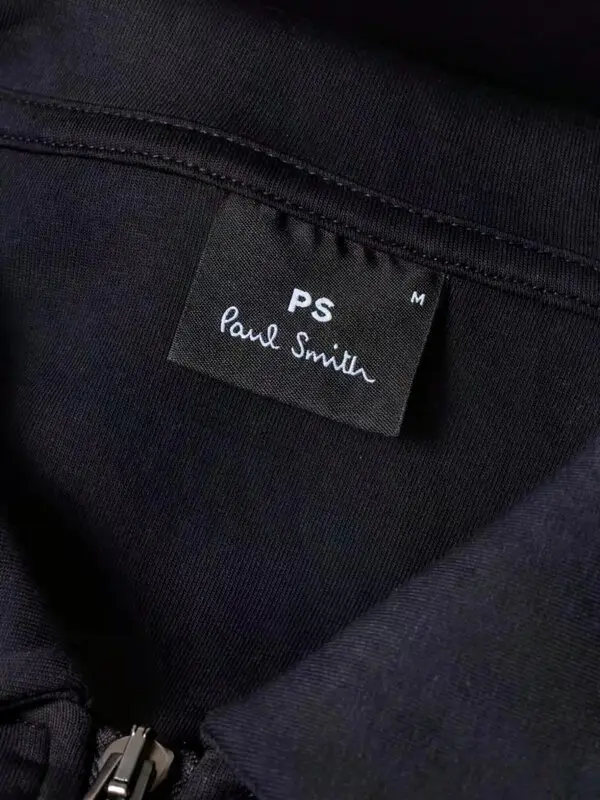 Paul Smith Zip-up Collared Sweater