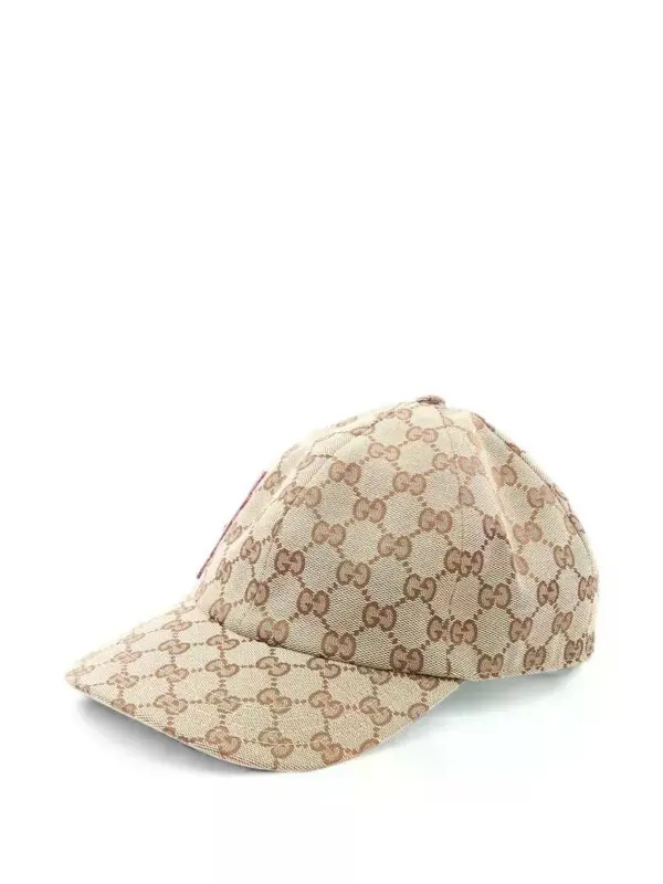 Gucci Gg Supreme Baseball Cap With Yuko Higuchi Cat Patch