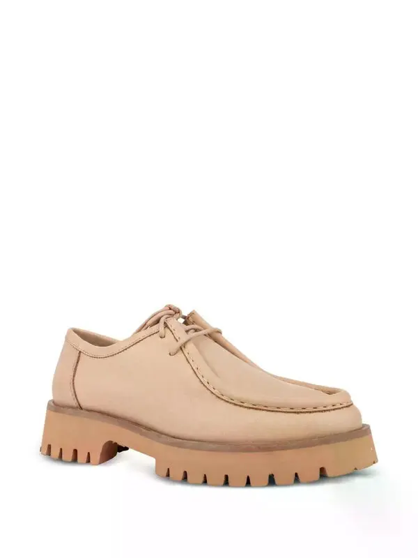SERGIO MORETTI FIRENZE Lace-up Lug Sole Loafers