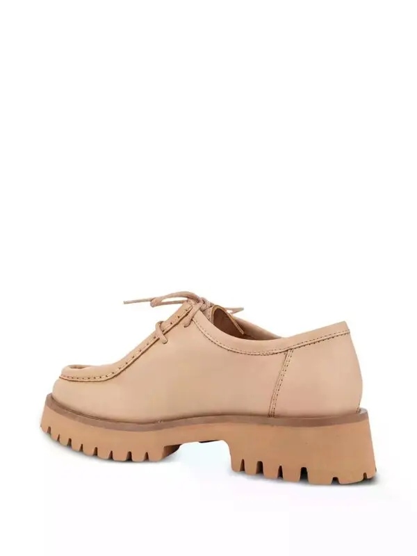 SERGIO MORETTI FIRENZE Lace-up Lug Sole Loafers