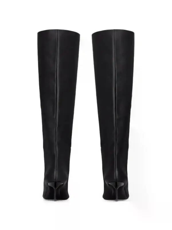 Saint Laurent Pointed-toe Knee-high Boots