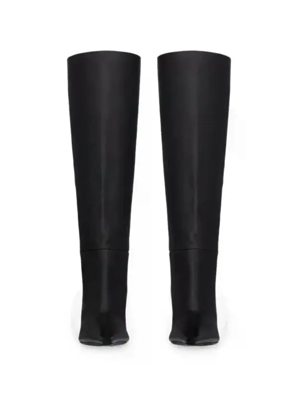 Saint Laurent Pointed-toe Knee-high Boots