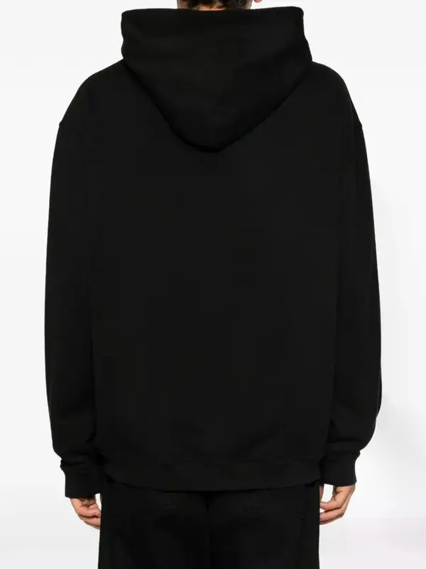 MAISON MARGIELA Logo Embroidered Hoodie