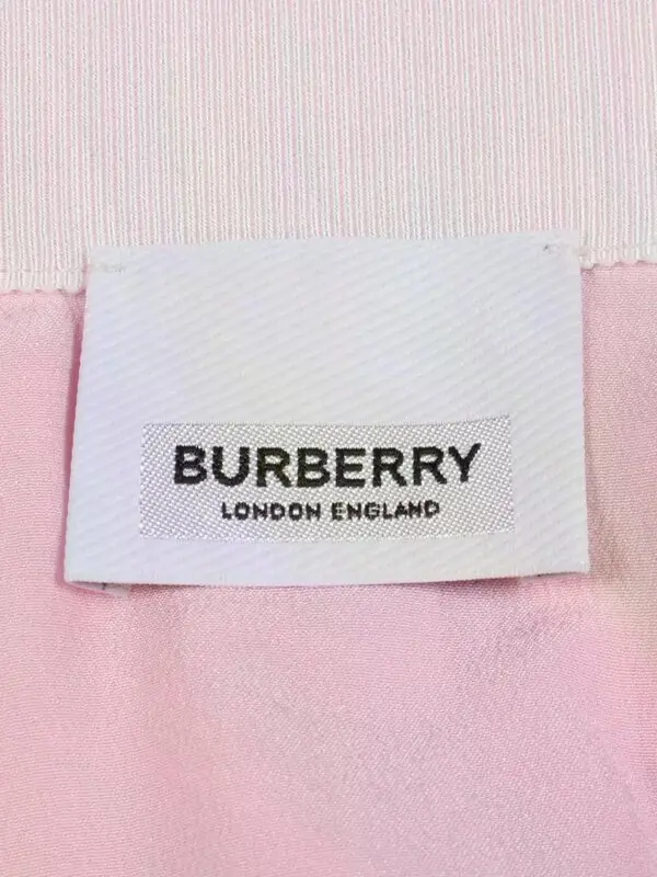 Burberry Pleated Midi Skirt