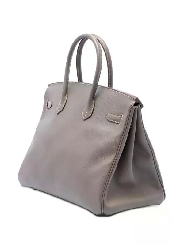 Hermès 35cm Birkin Retourne Handbag In Togo Leather - Brown