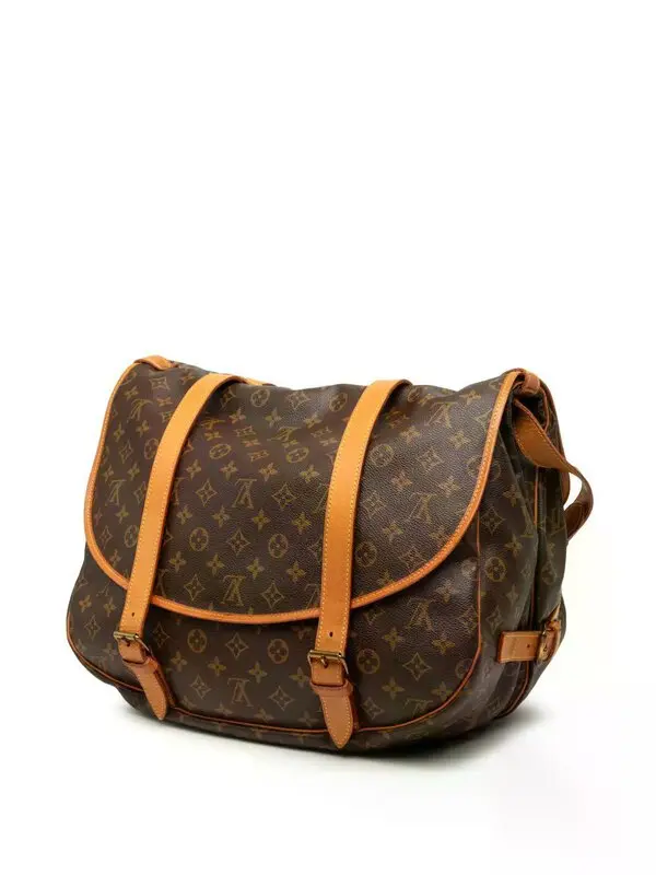 LOUIS VUITTON Monogram Canvas Saumur 43 Travel Bag