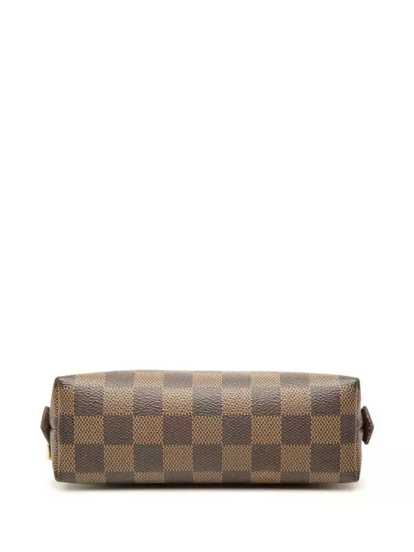 LOUIS VUITTON 2005 Damier Ebene Cosmetic Pm Pouch