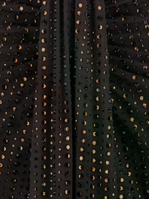 VENUJA Malibu Crystal-embellished Maxi Skirt - Brown