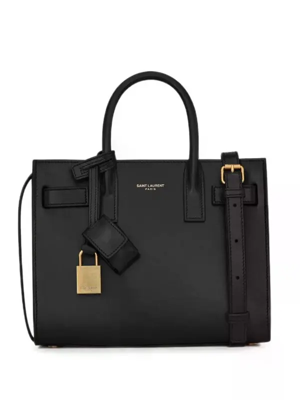 Saint Laurent Sac De Jour Nano Smooth Leather Handbag - Black