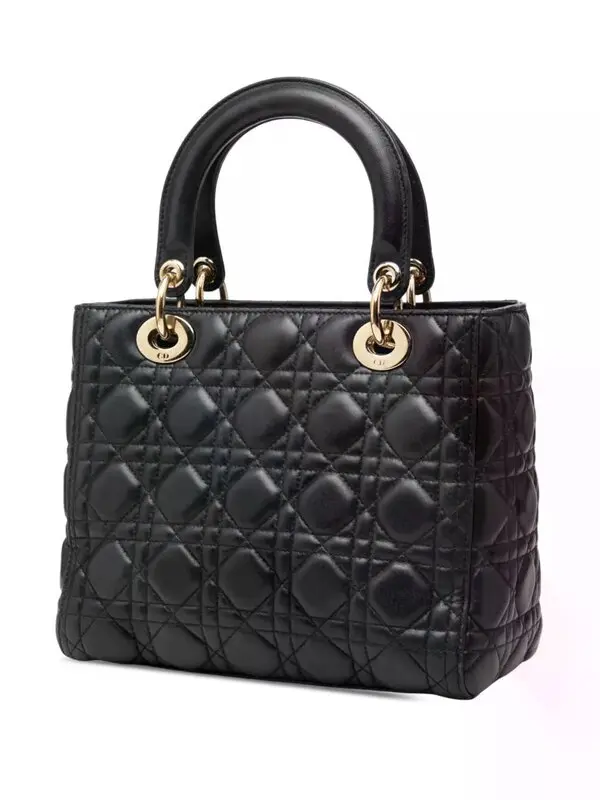 Dior Lambskin Cannage Lady Satchel